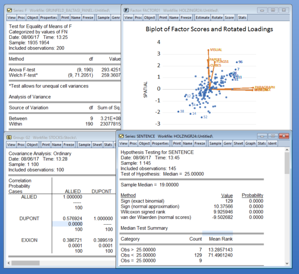 第 2 部分：强大的分析工具 - EViews 14 - 计量经济学软件