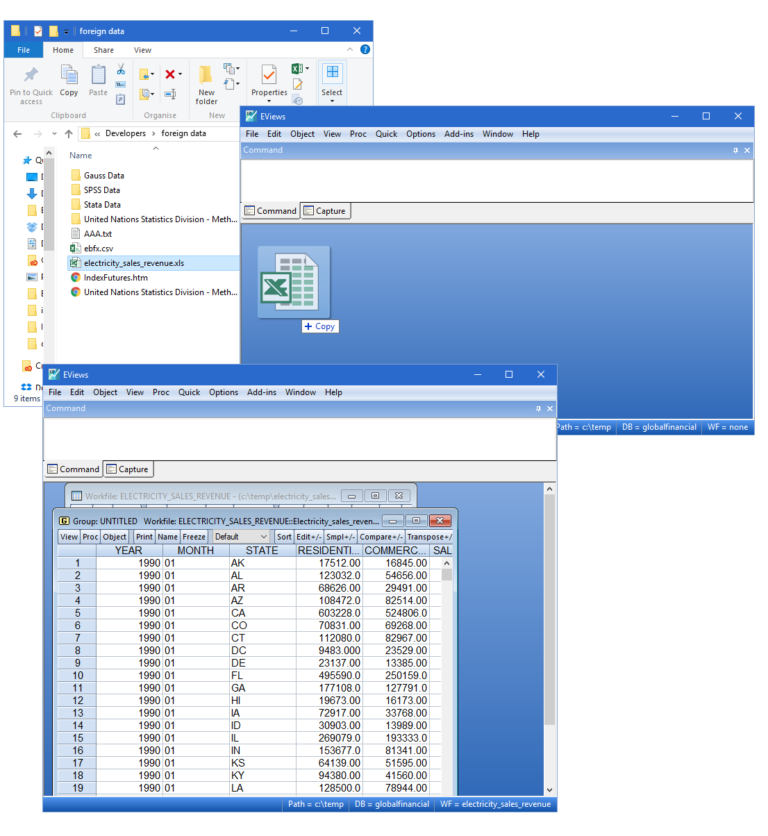 第 1 部分：直观、易于使用的界面 - EViews 14 - 计量经济学软件